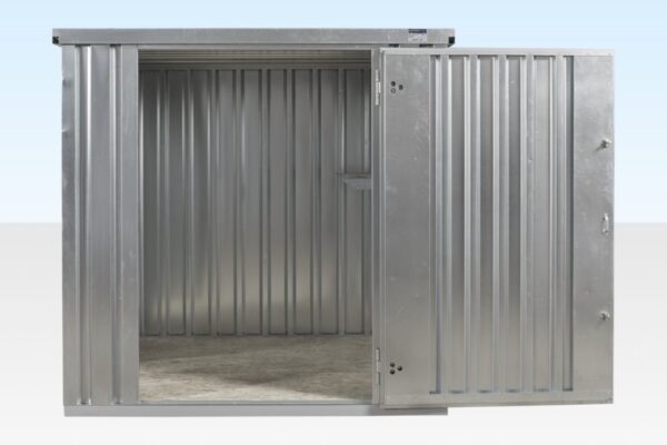 (2m) Flat Pack Metal Store - Shipping Storage ContainERS UK Ltd